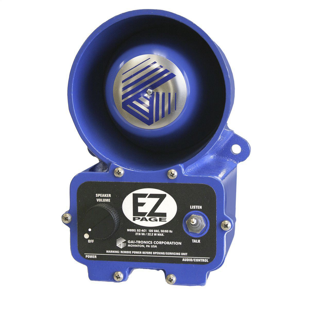 Rugged intercom - GC-AC1 - GAI-TRONICS - wall-mounted