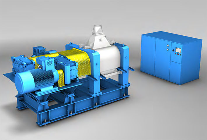 Roller mill - Cracker Mill - Eldan Recycling A/S - horizontal ...