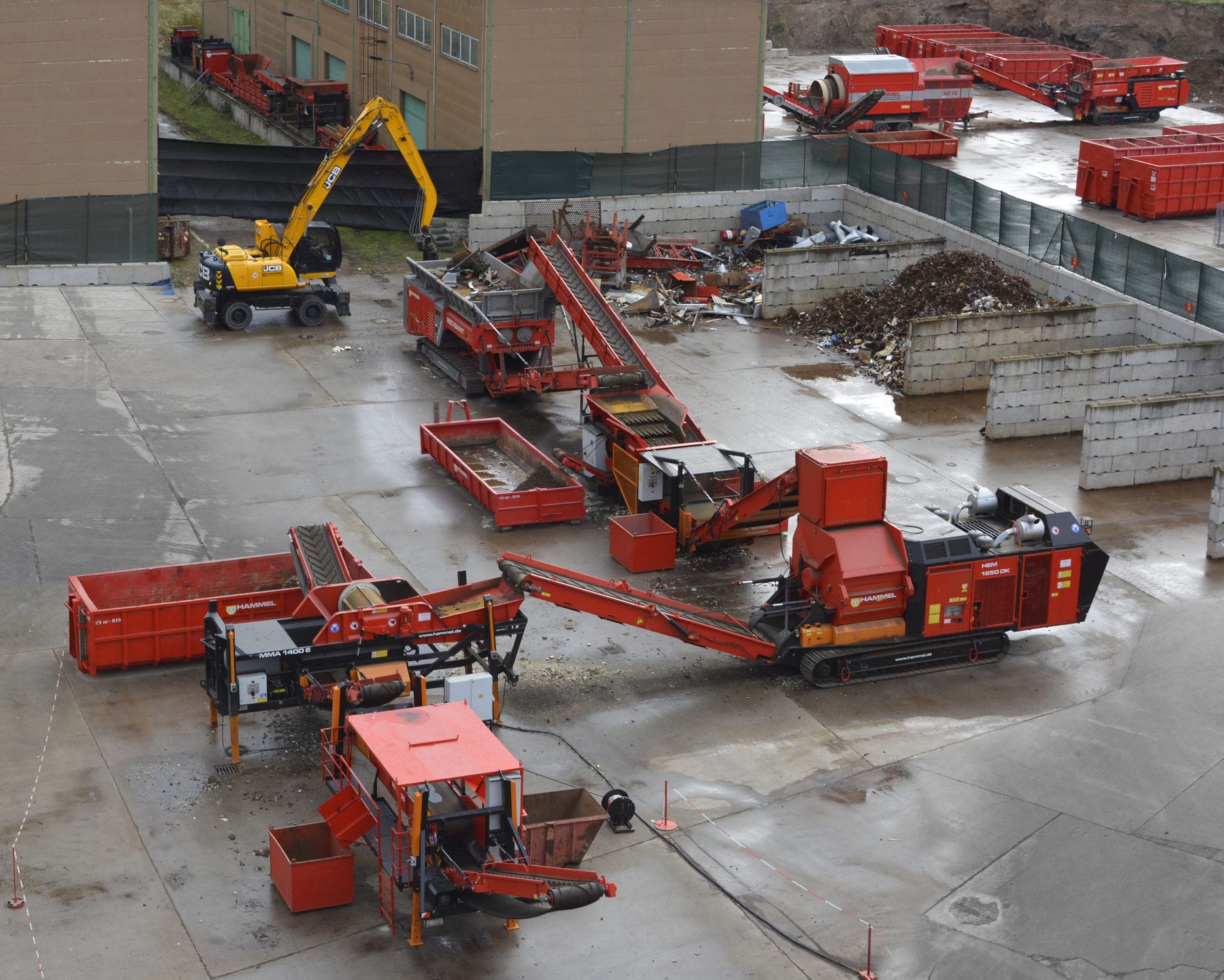 Metal recycling unit - HAMMEL Recyclingtechnik GmbH - for process lines