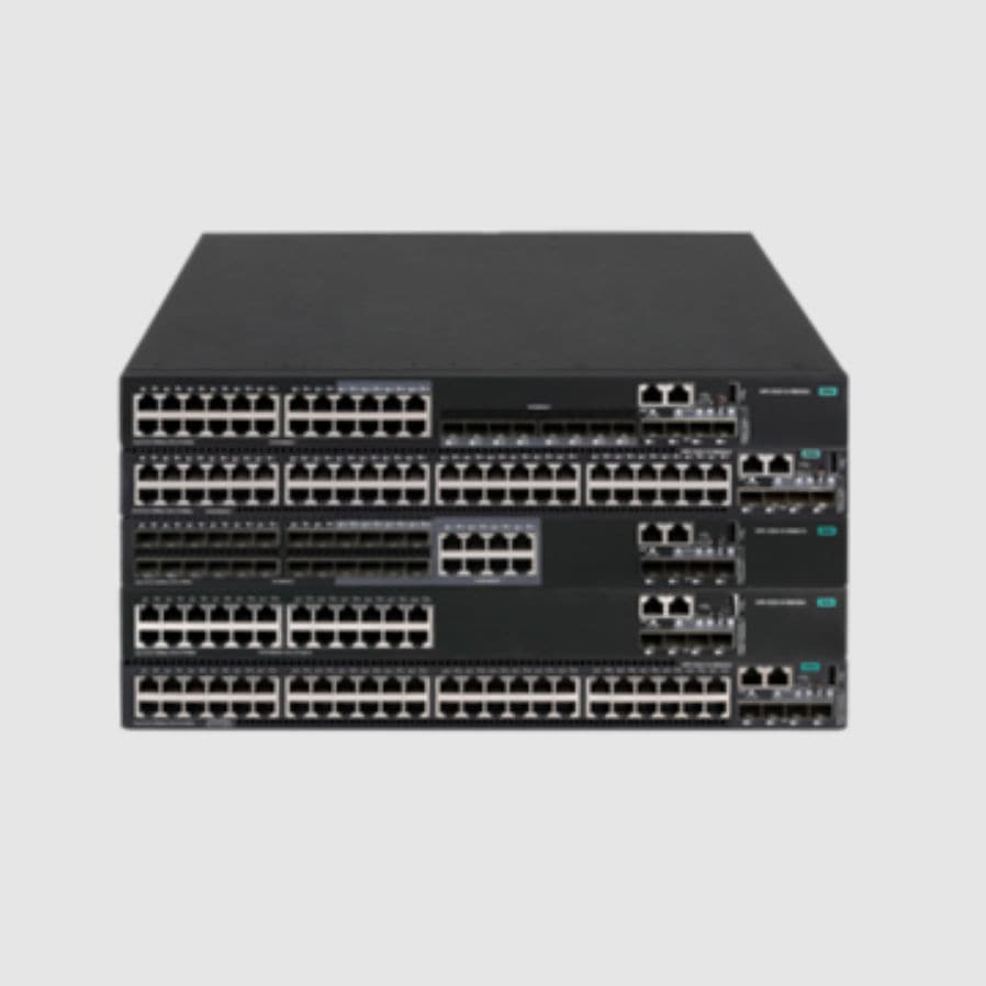 Smart network switch - HPE 5520 HI - Hewlett-Packard - 8 ports / 4 ports / 48 ports