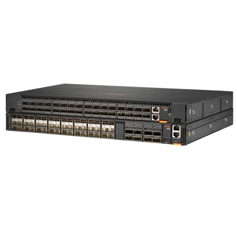 Smart network switch - Aruba CX 8325 - Hewlett-Packard - 8 ports / 48 ...