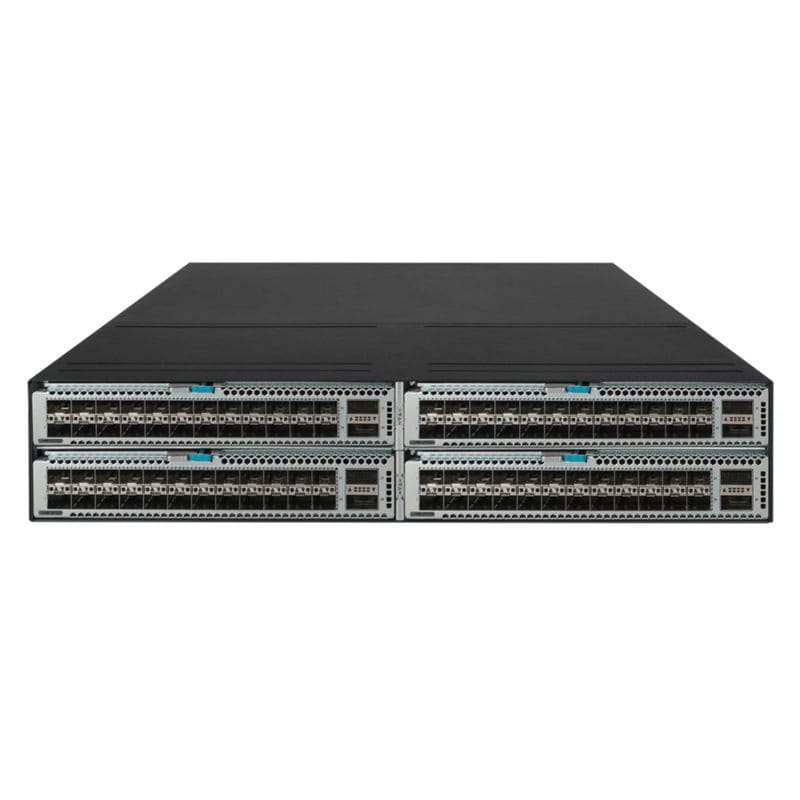 Smart network switch - HPE 5945 - Hewlett-Packard - 8 ports / 4 ports ...