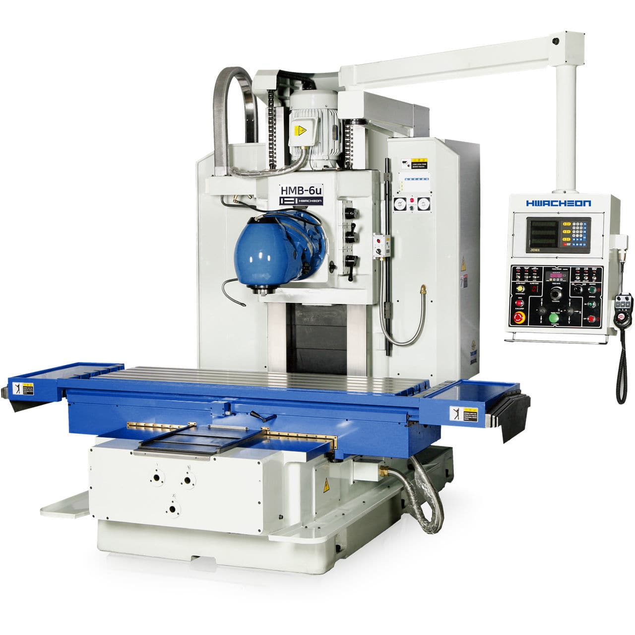3-axis CNC milling machine - HMB-6u - Hwacheon - vertical / high-rigidity