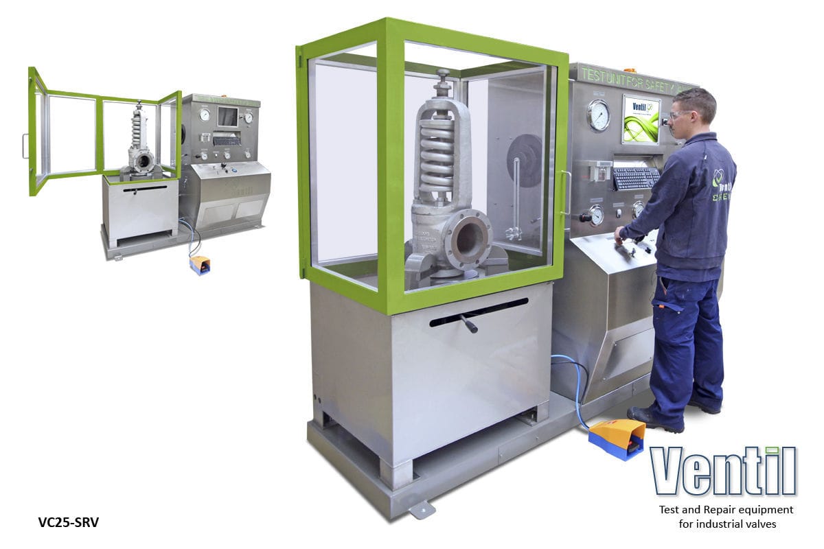 Universal test bench - VC25-SRV-FL-II - Ventil Test Equipment BV ...