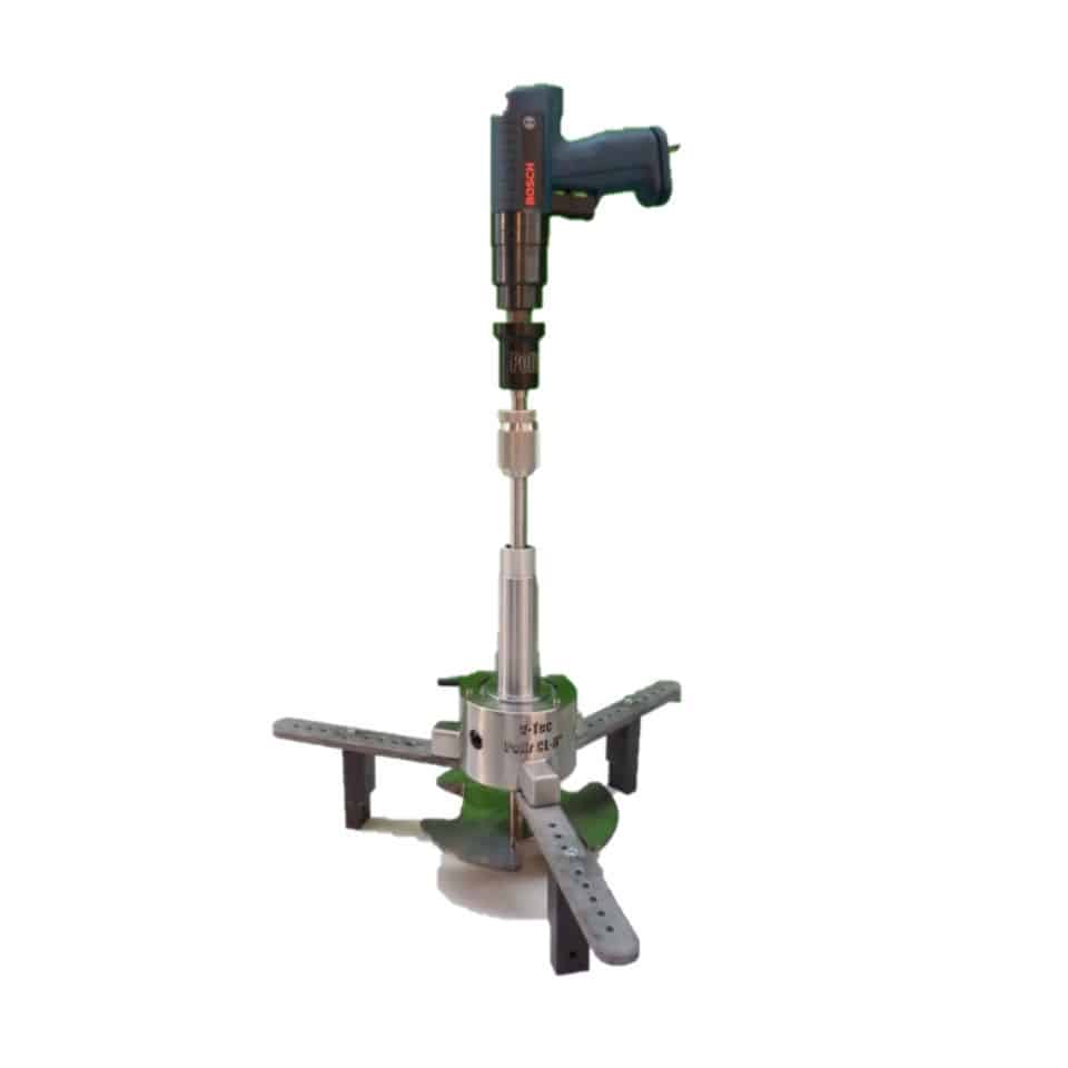 Pneumatic lapping machine - POLIR CL8 - Ventil Test Equipment BV