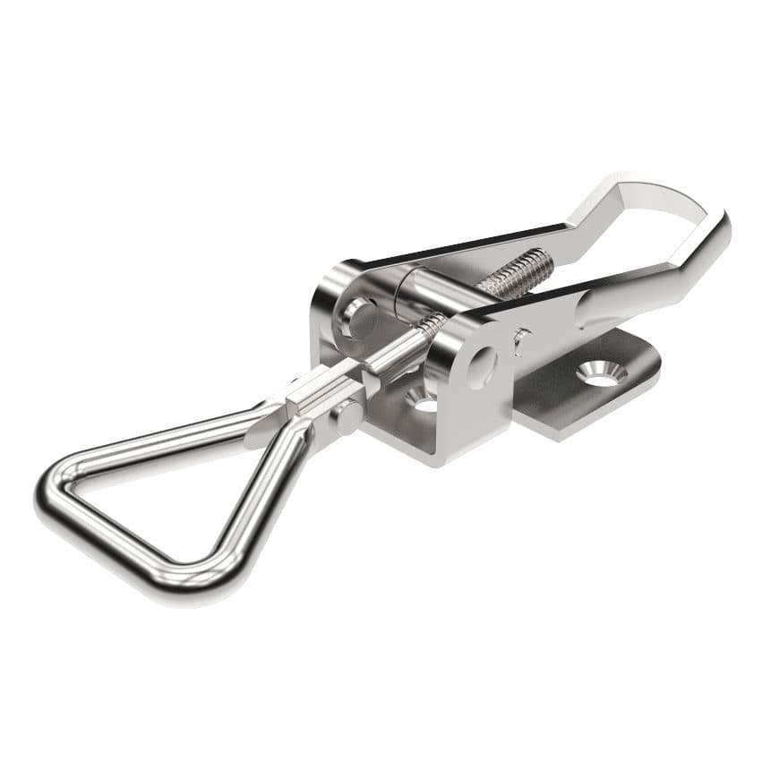 Cam latch - 580395 - Industrilas - steel / adjustable / padlock