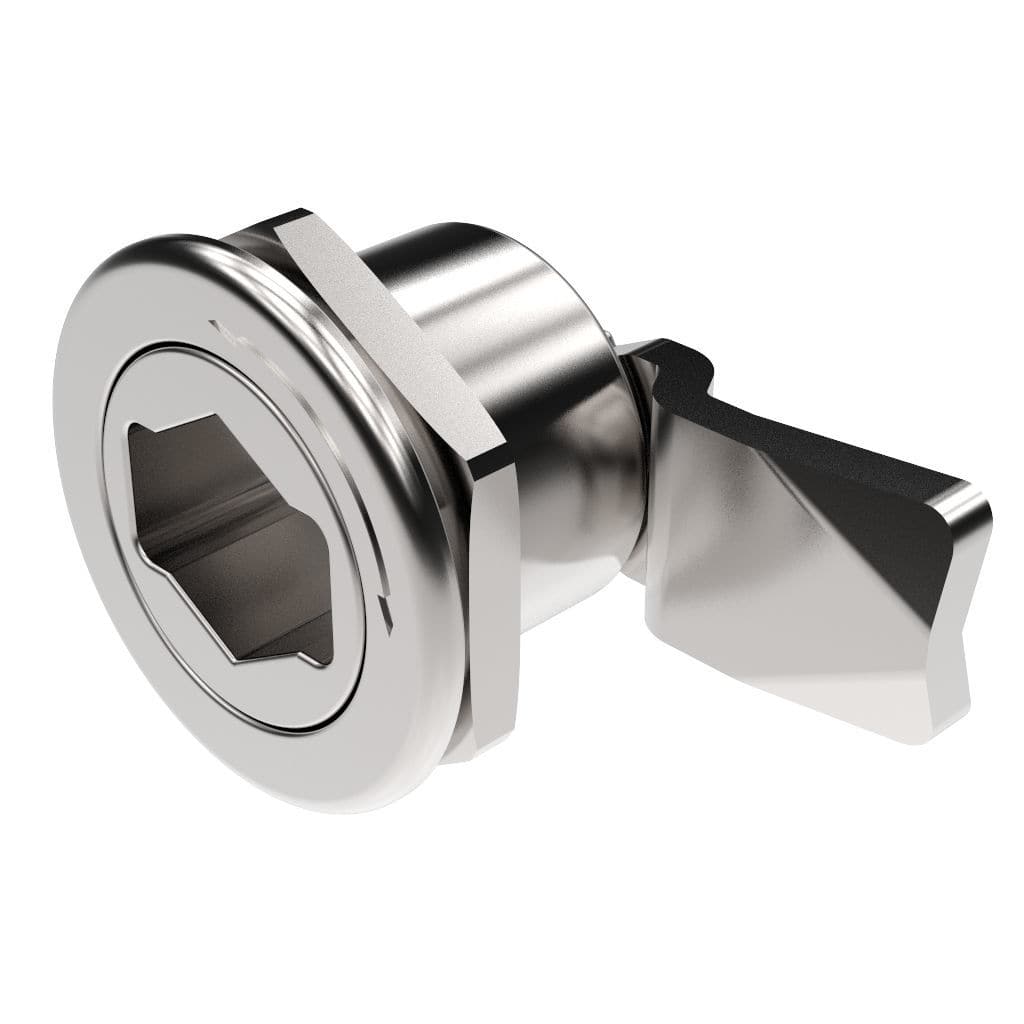 Cam latch - 2-125 - Industrilas - lock / quarter-turn / key