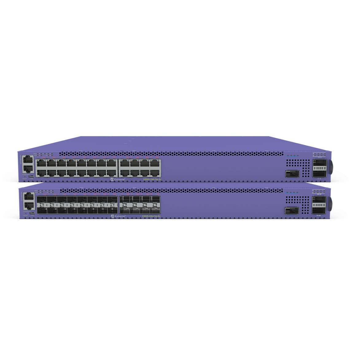 Managed ethernet switch - X590 Series - Extreme Networks - 24 ports ...