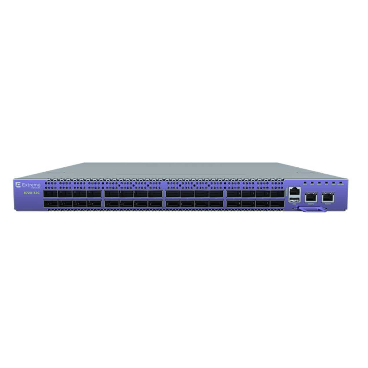 Managed ethernet switch - 8720 series - Extreme Networks - 32 ports ...