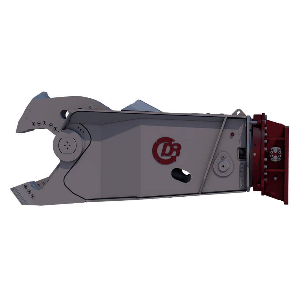 Hydraulic demolition shears - DXS series - Demarec - for excavators ...