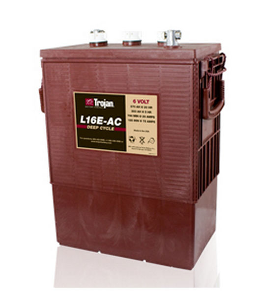 6 V battery - L16E-AC - Trojan Battery Company - deep cycle / liquid ...