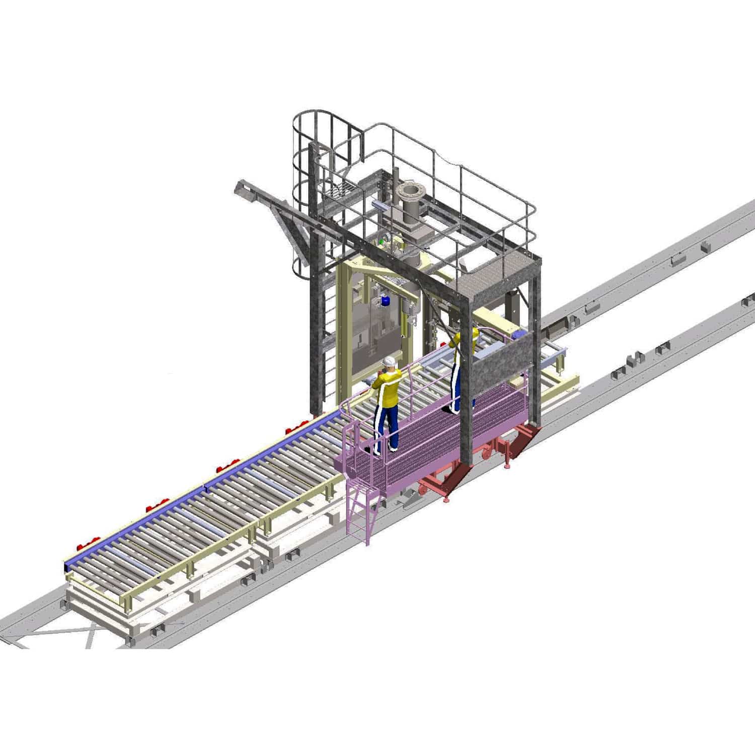 Mobile big-bag filling station - IBC-MB - Webster Griffin Ltd