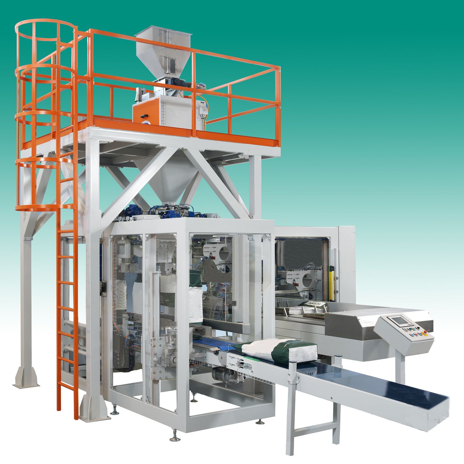 Vertical bagging machine - ABS 250 / 600 - Webster Griffin Ltd - weight ...