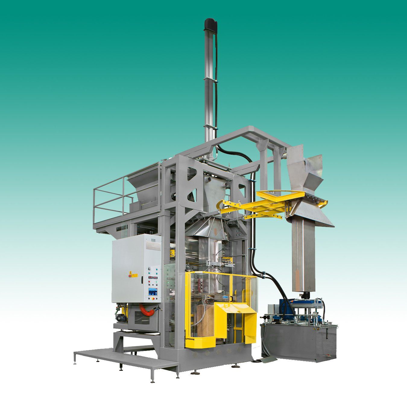 Vertical bagging machine - Velocity Baler 125 - Webster Griffin Ltd ...