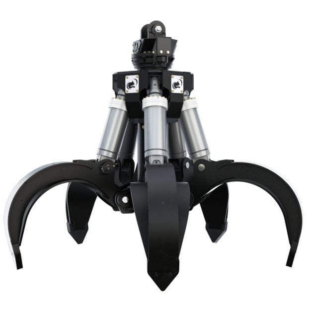 Orange peel grab - OP4S series - Rotobec Inc. - hydraulic / scrap / for ...