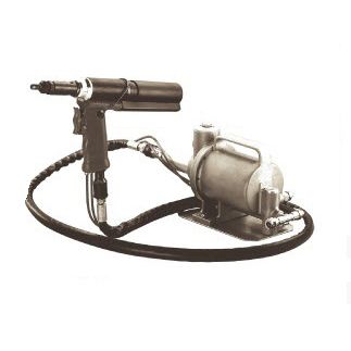 Pneumatic crimping tool - TFS102 - clufix - for threaded inserts