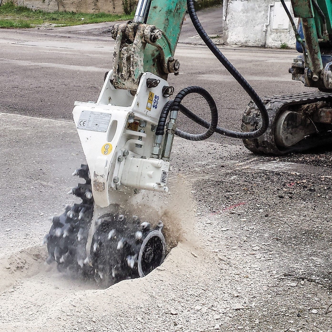 Excavator hydraulic milling cutter - TFC 50 - Simex S.r.l