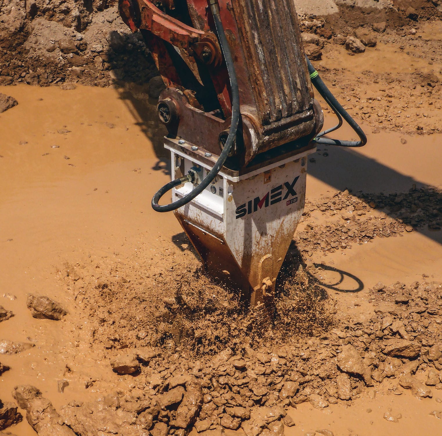 Excavator hydraulic milling cutter - TF 3100 - Simex S.r.l