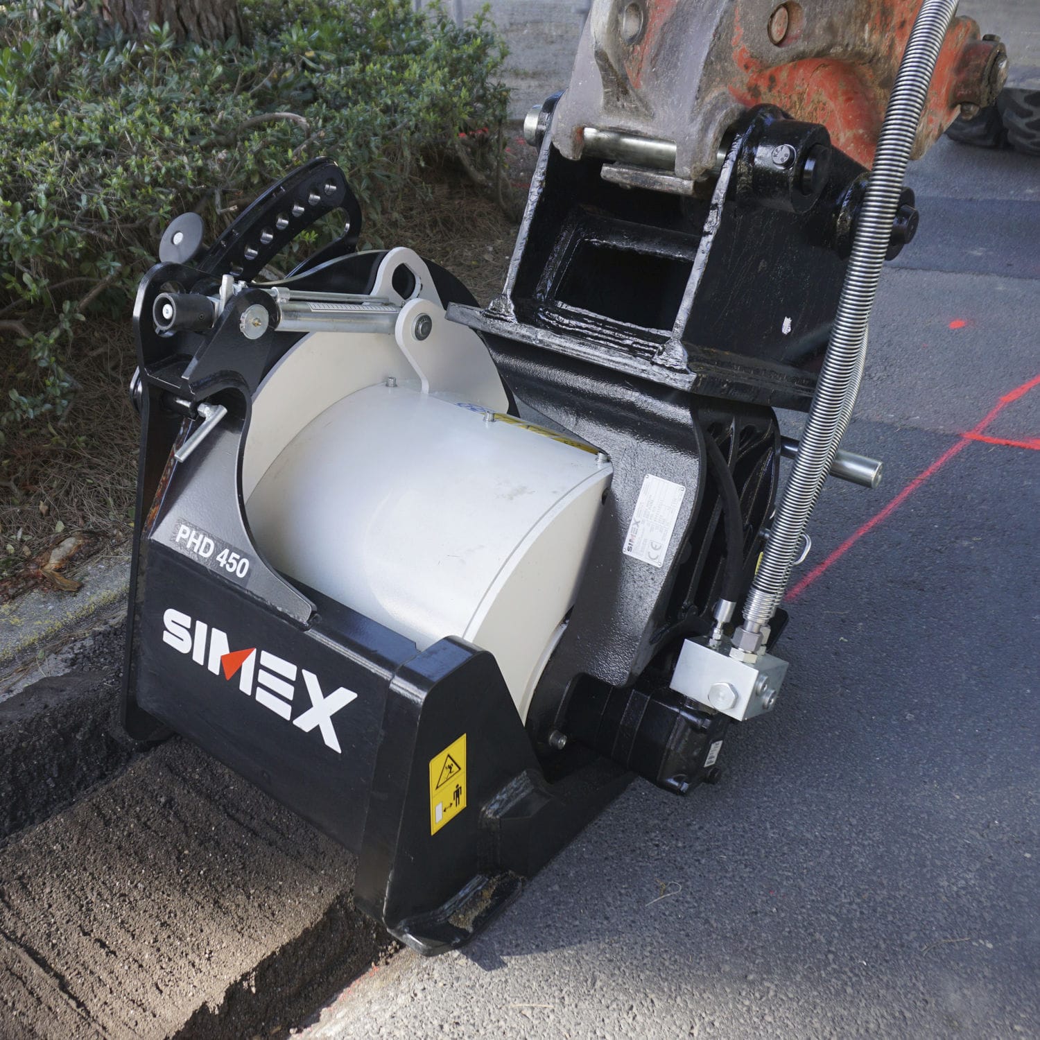 Handheld planer - PHD 450 - Simex S.r.l - floor / for excavators