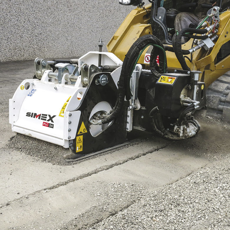 Floor planer - PLC 24 - Simex S.r.l - for excavators