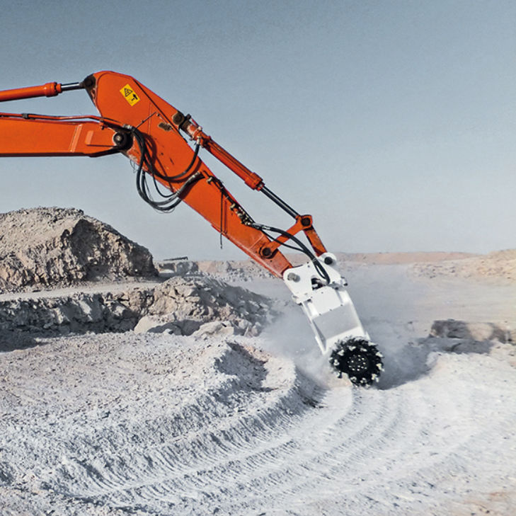 Excavator hydraulic milling cutter - TF 2500 - Simex S.r.l