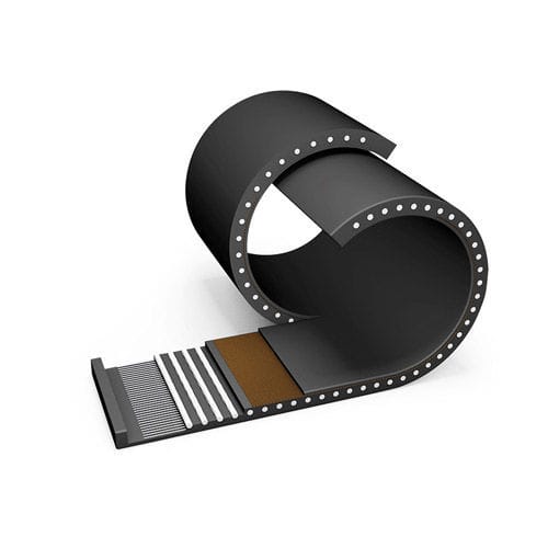 Flexible conveyor belt - Transpipe - Sempertrans - textile / steel ...