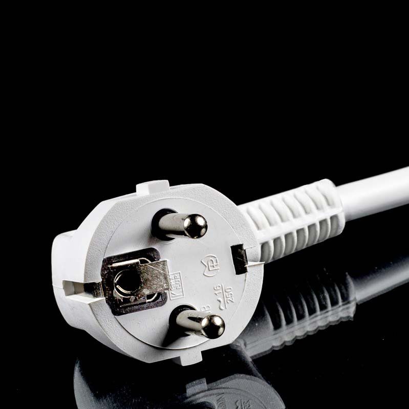 2-pole electrical plug - M06B - Müller Plastik GmbH - 3-pole / Schuko ...