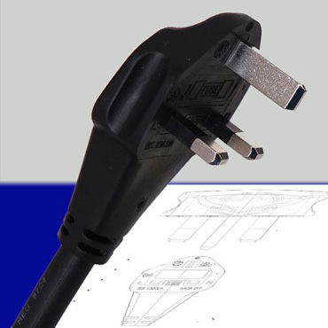 2-pole electrical plug - M09BP - Müller Plastik GmbH - with fuse / for ...