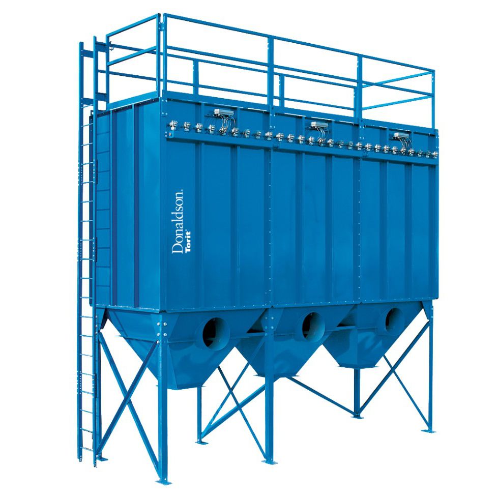 Bag dust collector - MB - DONALDSON - pulse-jet backflow / compact ...