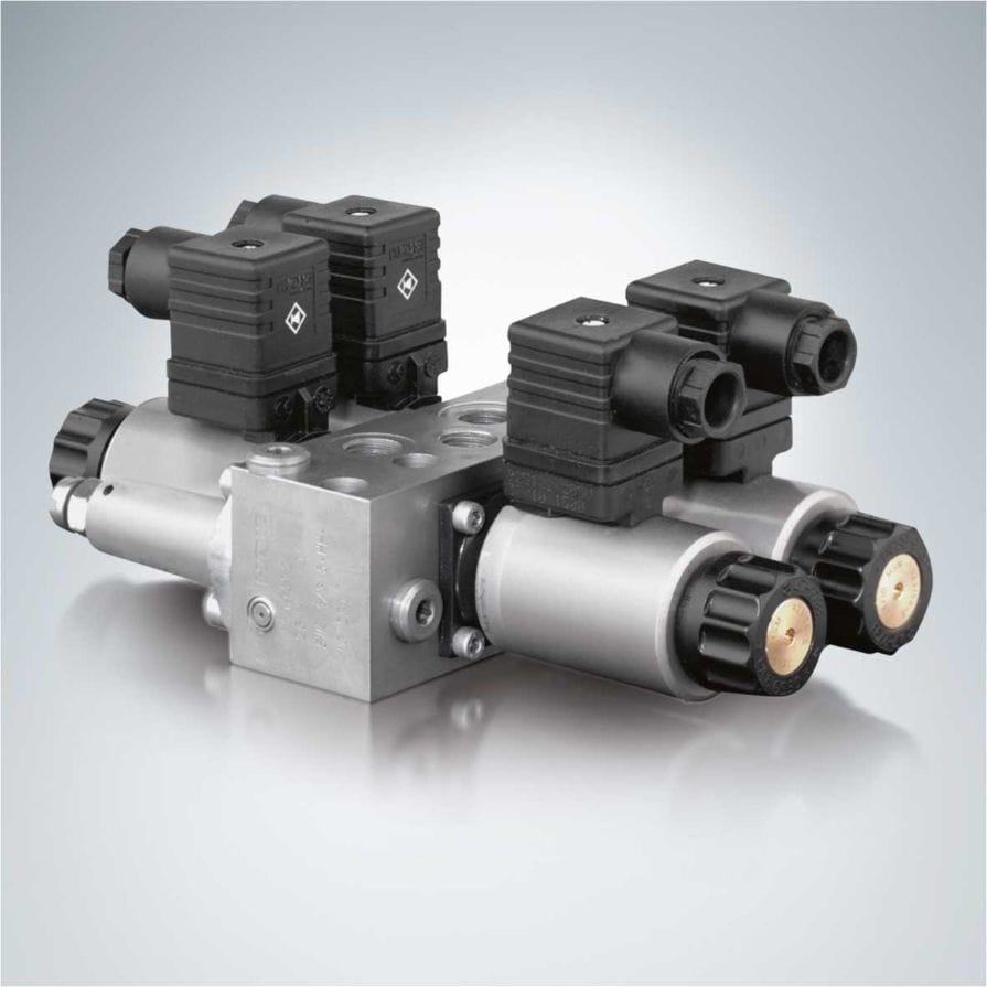 Spool hydraulic directional control valve - S series - HAWE Hydraulik ...