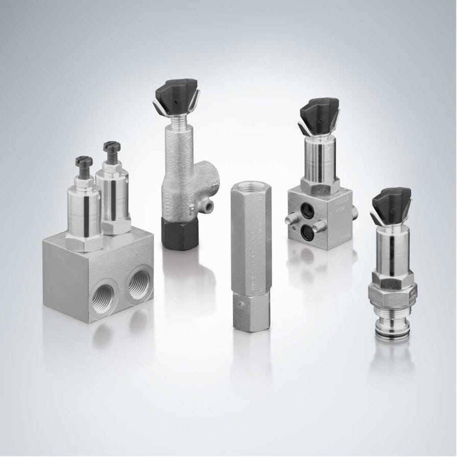 Hydraulic pressure-limiting valve - SVP series - HAWE Hydraulik SE ...