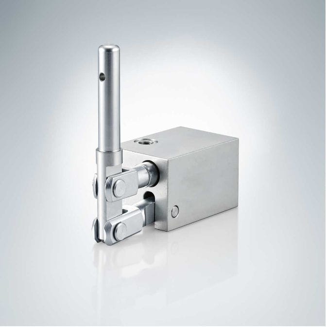 Hand hydraulic pump - CH series - HAWE Hydraulik SE - aluminum / steel ...