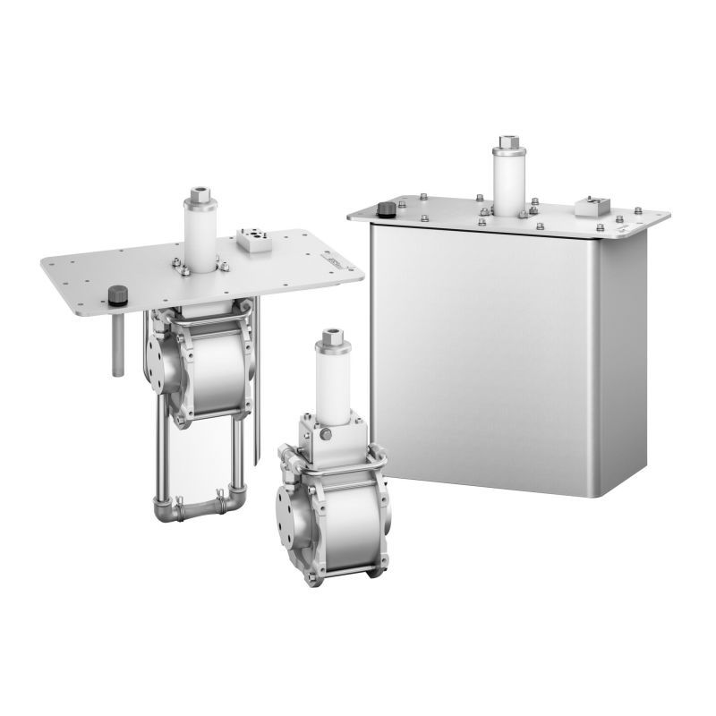 Air-driven hydraulic power pack - LP series - HAWE Hydraulik SE - for ...
