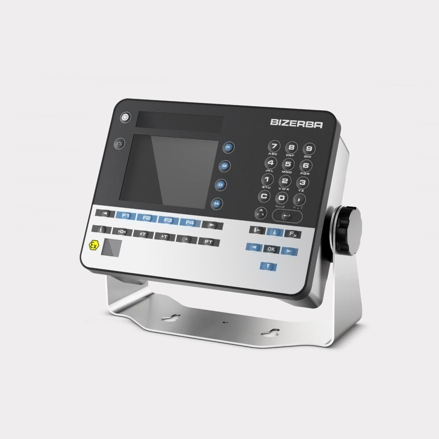 LCD display weighing terminal - iS50-Ex - BIZERBA - wall-mount / panel ...