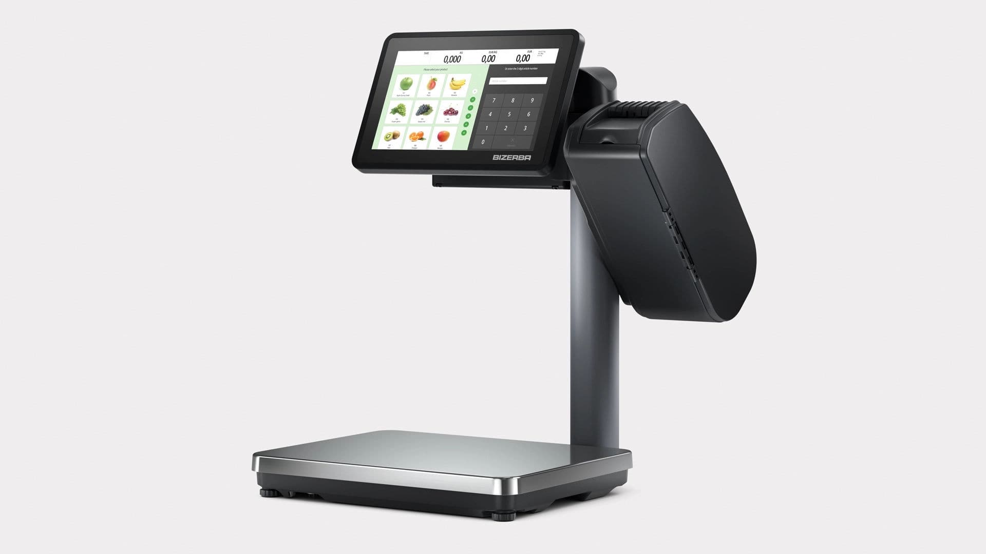 Retail scale - Q1 800 - BIZERBA - with touch screen / food / with printer