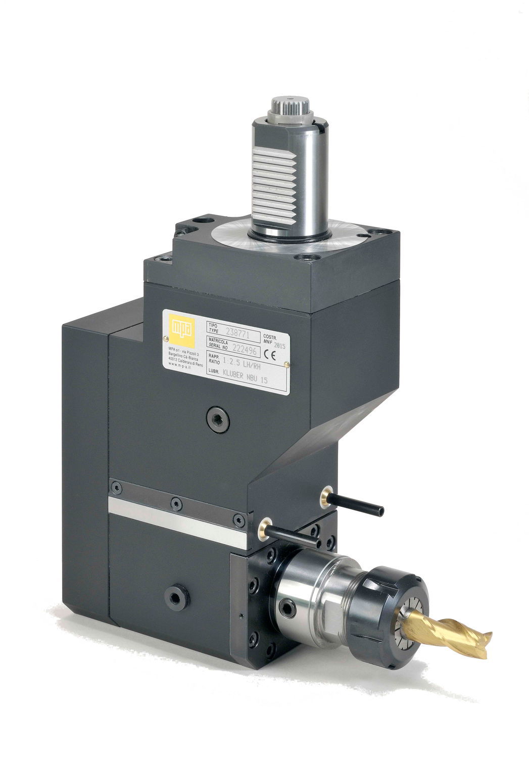 VDI tool holder - MPA srl - ER / drilling / with rapid coupling