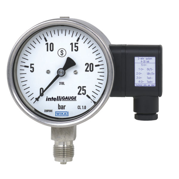 Dial pressure gauge - PGT23.1 series - WIKA Alexander Wiegand SE & Co. KG - threaded / G 1/2 ...