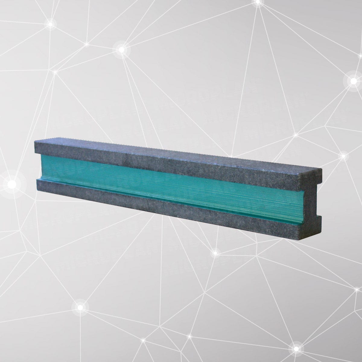 Black granite ruler - RL series - MICROPLAN ITALIA