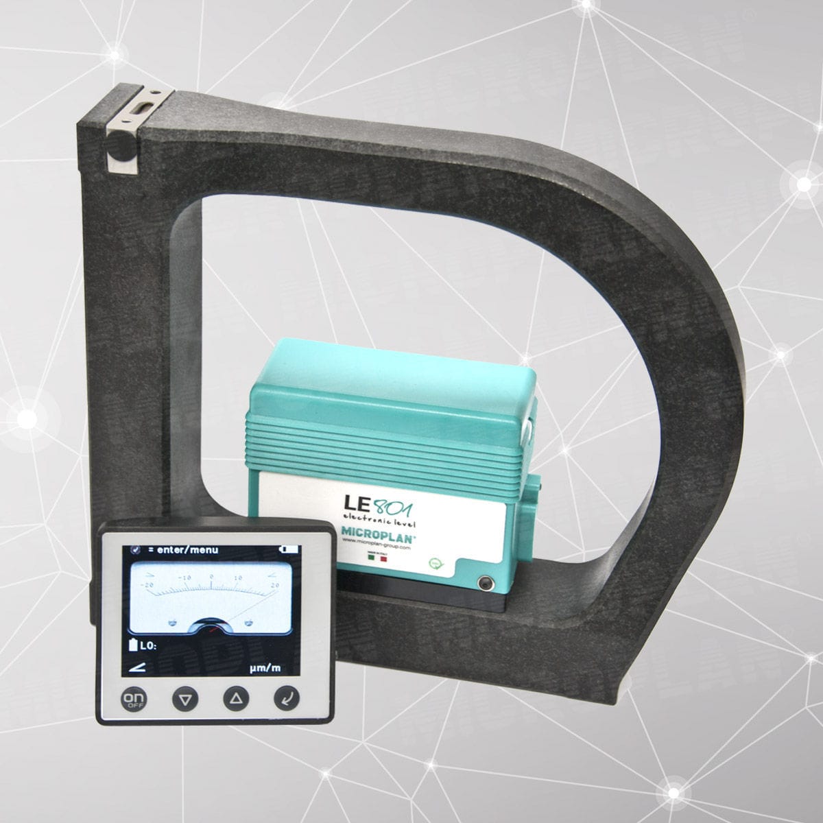 Electronic level - LE801 - MICROPLAN ITALIA - digital