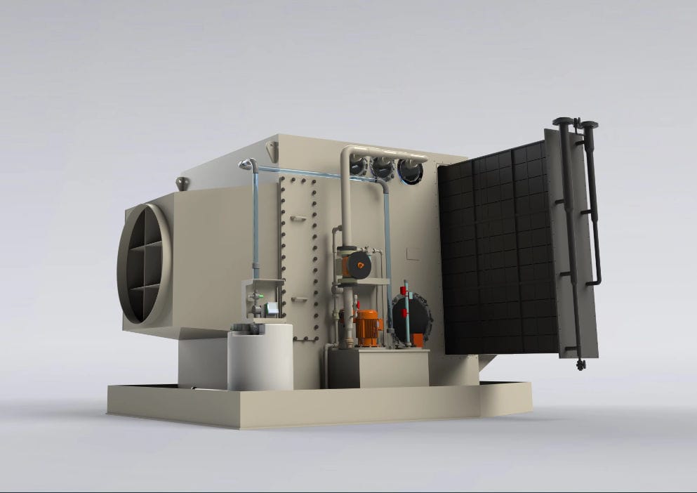 Air purification system - COLASIT AG, Spiez - Switzerland - for gas