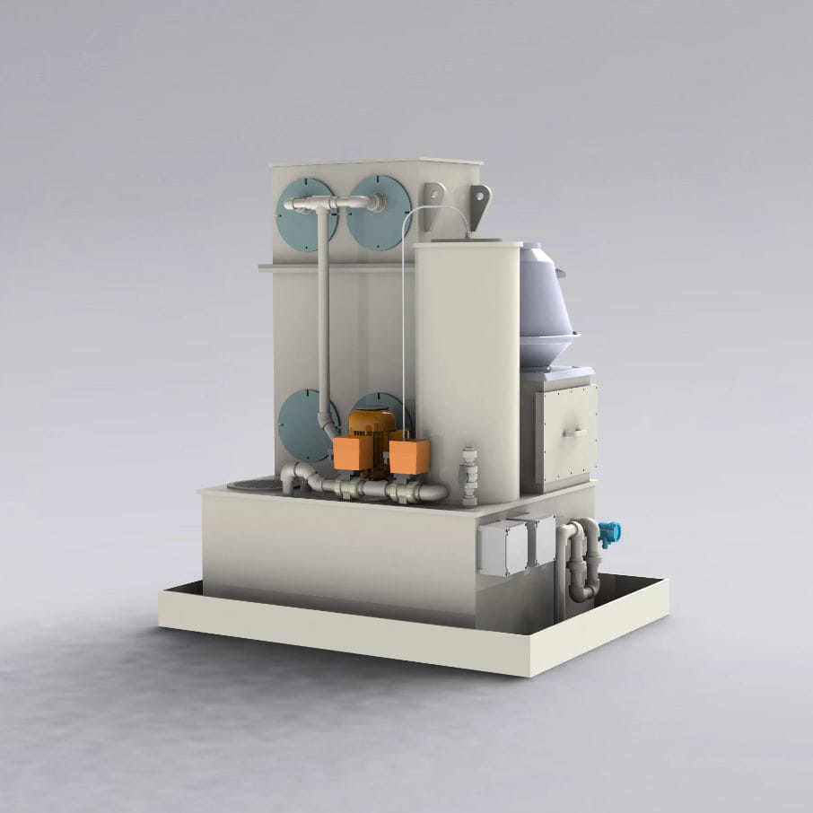 Wet gas scrubber - CANW - COLASIT AG, Spiez - Switzerland - chemical