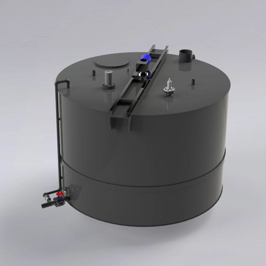 Process tank - COLASIT AG, Spiez - Switzerland - for aquaculture ...