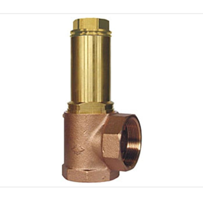 Gas safety valve - 06195 - Dansk Ventil Center A/S - threaded / angle seat