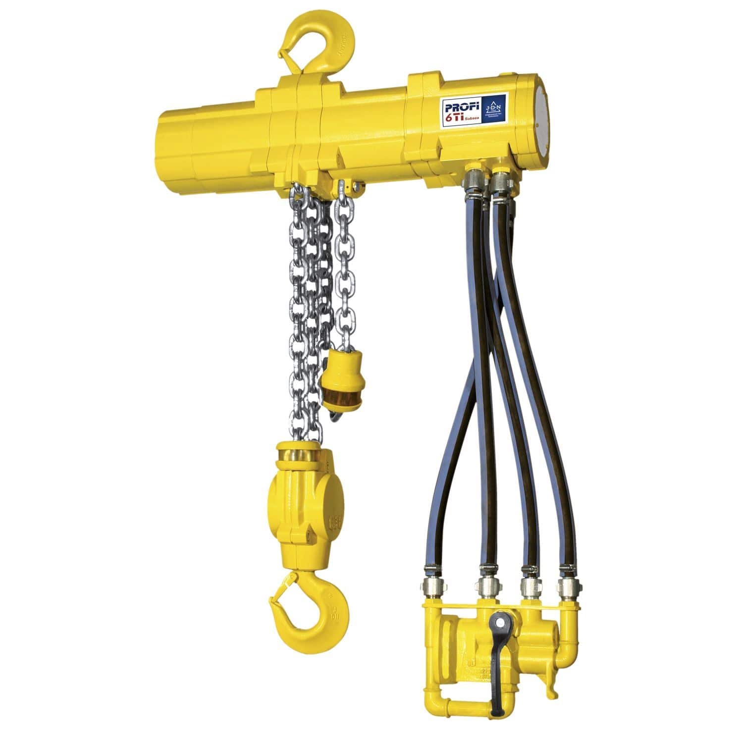 Hydraulic chain hoist - J.D. Neuhaus - pneumatic / underwater