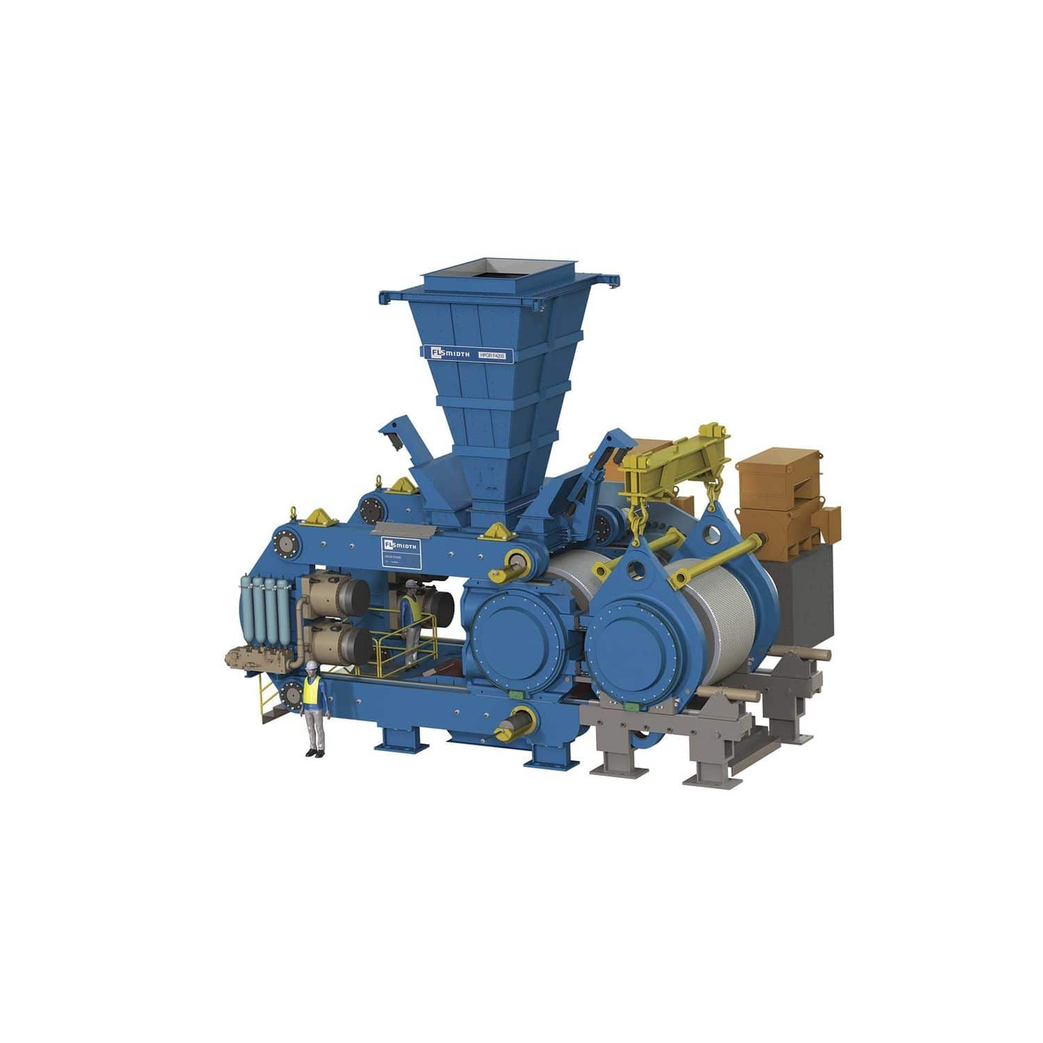 Ore mill - HPGR - FLSmidth Dorr-Oliver Eimco - roller / horizontal ... Ore mill - HPGR - FLSmidth Dorr-Oliver Eimco - roller / horizontal ...