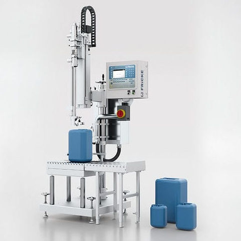 Semi-automatic filling machine - EFS 21 - FRICKE Abfülltechnik GmbH ...