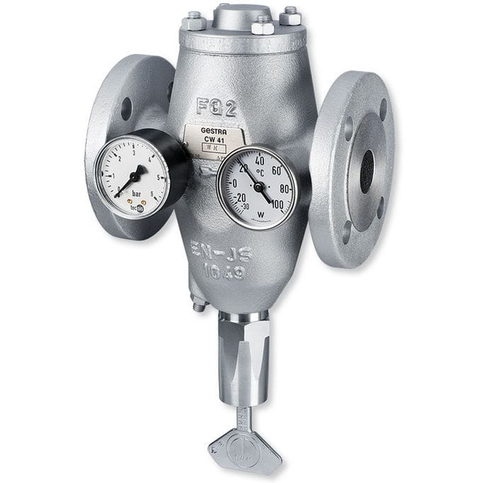 Temperature control valve - CW, MCW series - GESTRA AG - for water ...