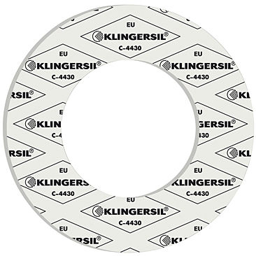 NBR gasket sheet - KLINGERSIL® C-4430 - KLINGER - synthetic fiber ...