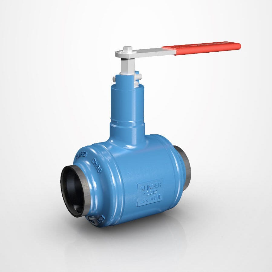 Ball valve - KHO series - KLINGER - small / trunnion-mounted / heating