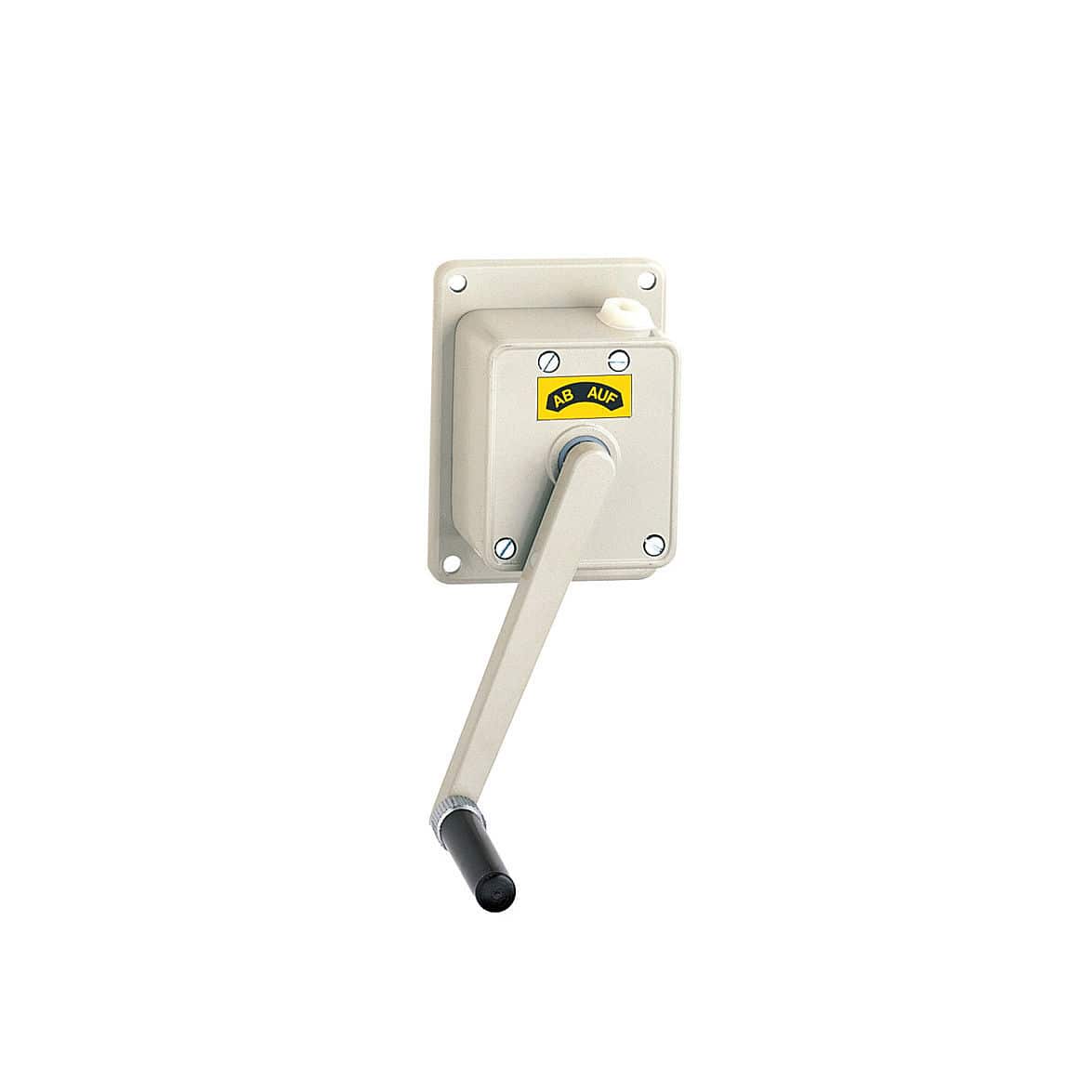 Manual winch - 200/77 - HADEF - wire rope / compact / gear